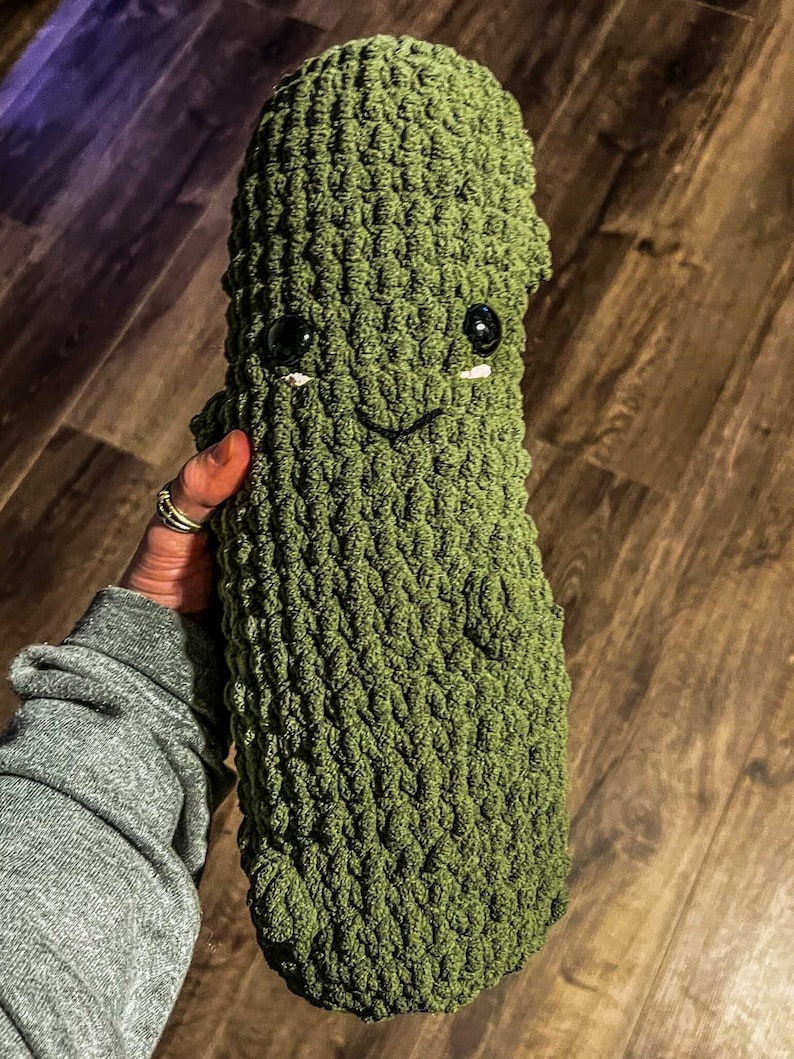 Emotional Support Pickle (olive) - Etsy