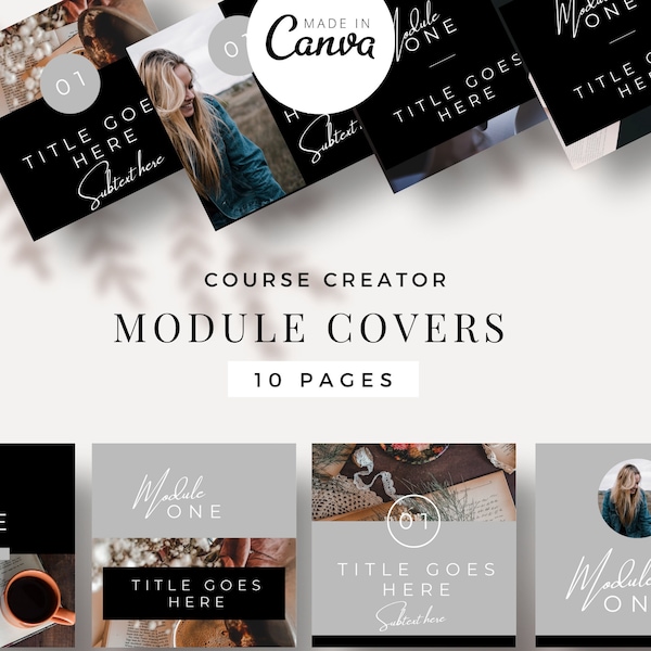 Course Module Covers - Etsy