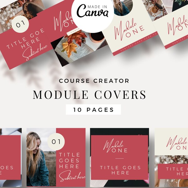 Course Module Covers - Etsy