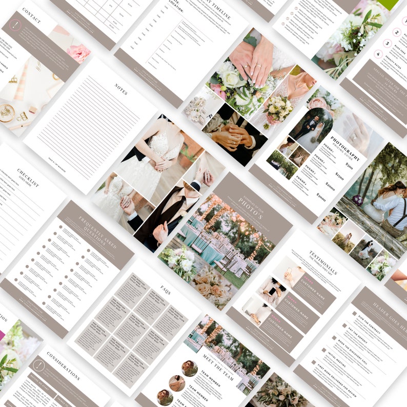 Client Welcome Packet | Family Photography Style Guide | Canva ...