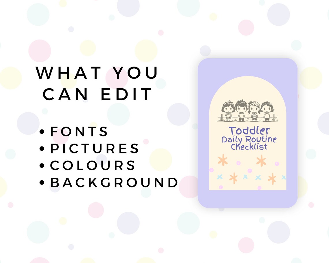 Visual Schedule Daily Routine Chart Digital Download Routine Cards ...