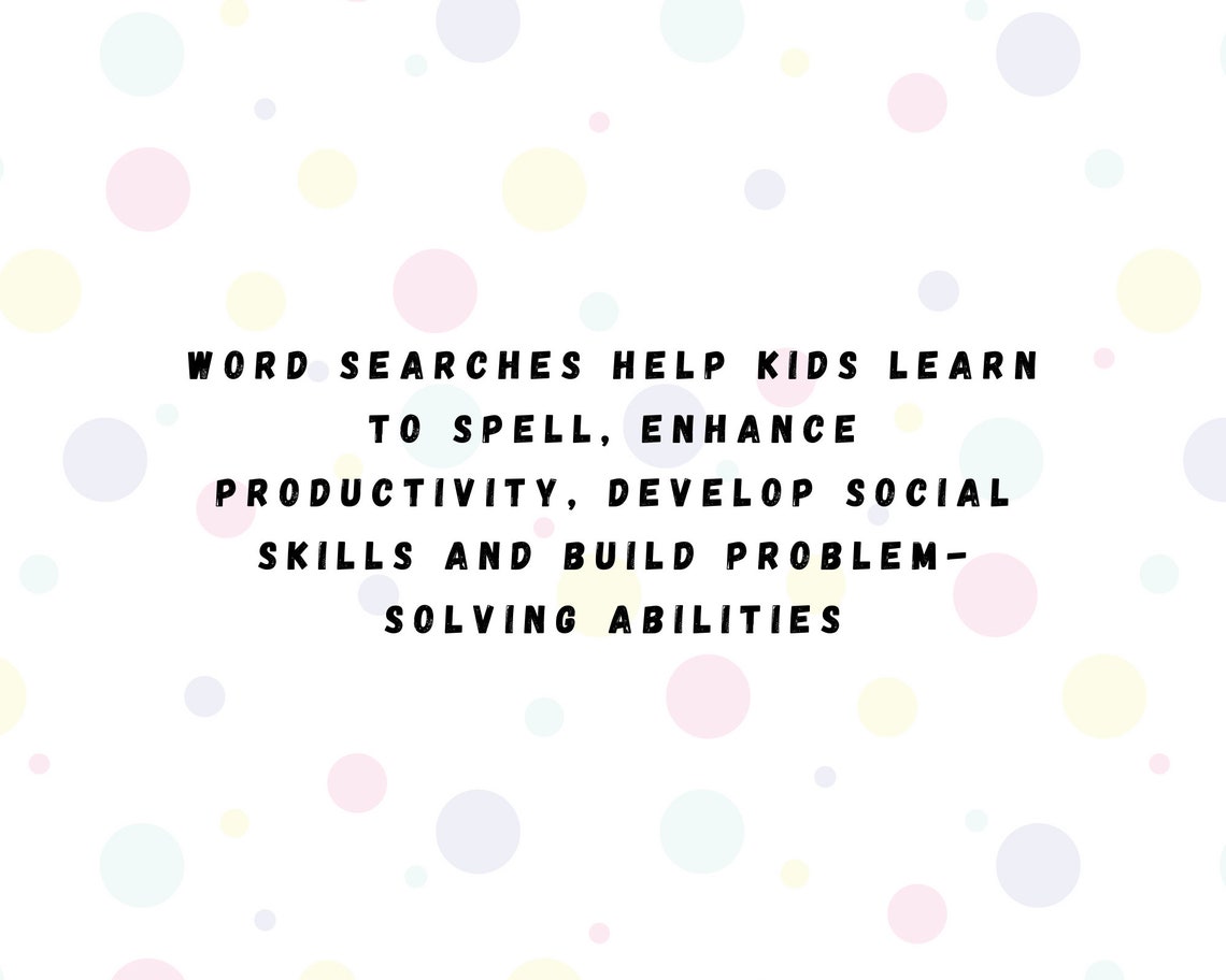 Printable Activity Bundle Christian Games Word Find - Etsy