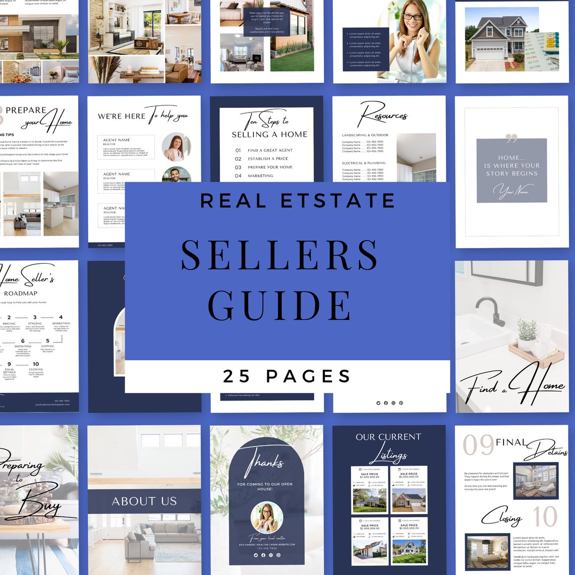 Real Estate Sellers Guide, Pre-listing Packet, REALTOR Seller Guide ...