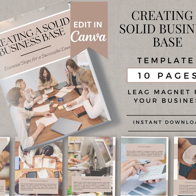 Lead Magnet Template - Etsy