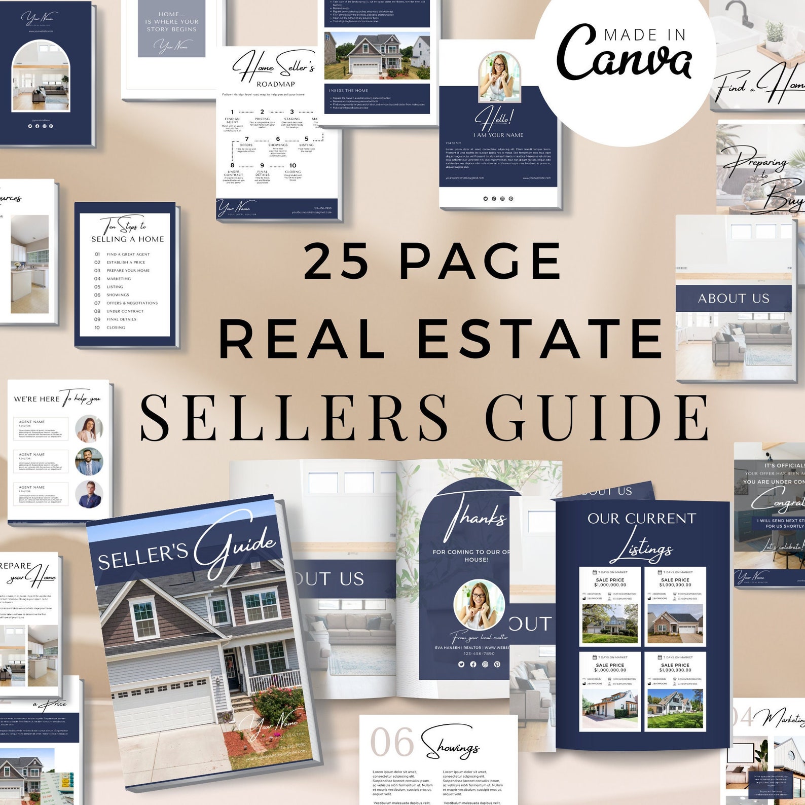 Real Estate Sellers Guide, Pre-listing Packet, REALTOR Seller Guide ...