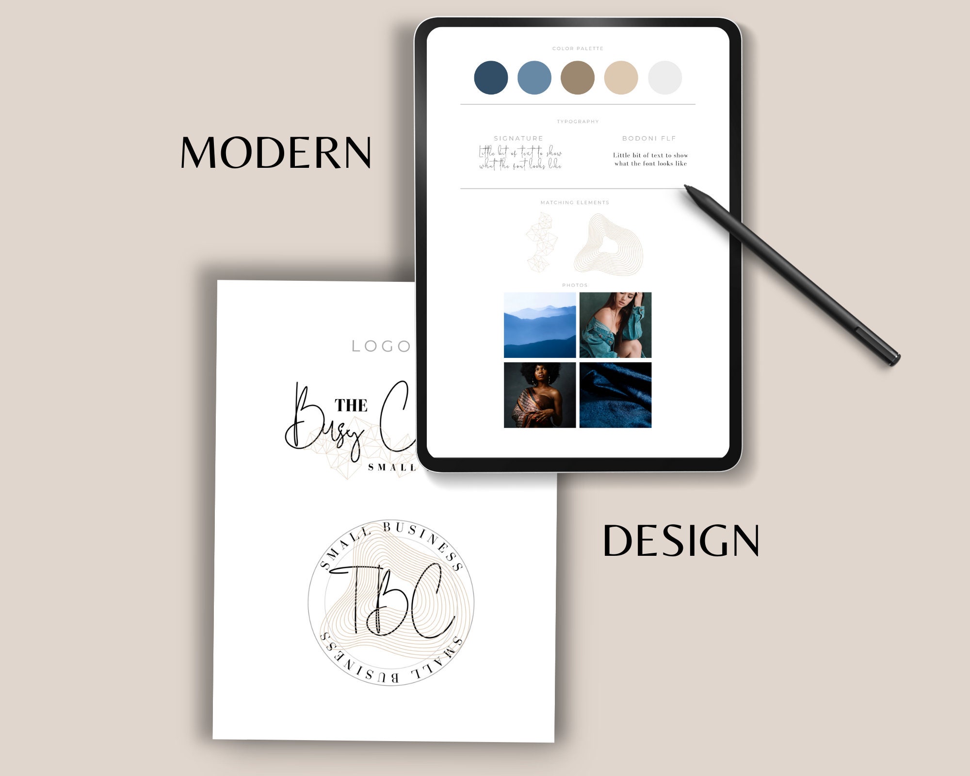 Diy Logo Design Logo Designer Workbook Templates Brand - Etsy