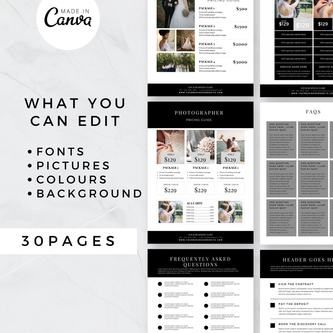 Client Welcome Packet Welcome Guide Template Client Guide Template ...
