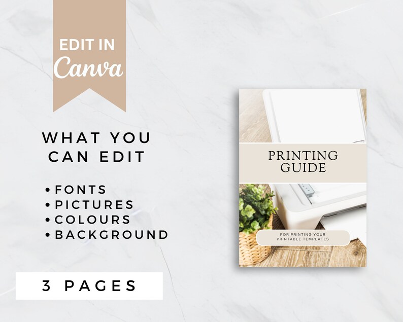 Print Size Guide Print Size Chart Lead Magnet Wall - Etsy