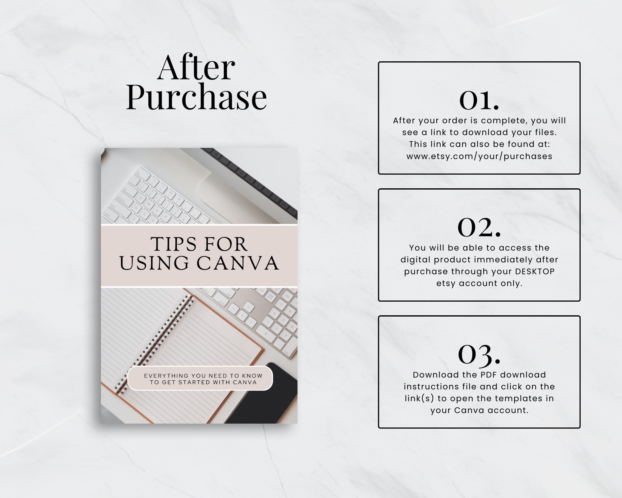 Ebook Template Canva | Digital Download | Marketing Tool Handbook ...