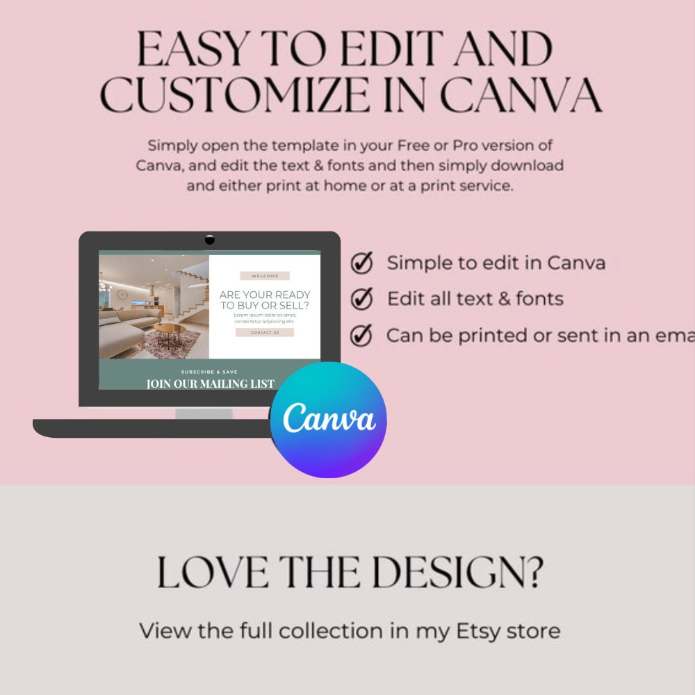 Customizable Canva Templates for Wedding Photography Business | Elegant ...