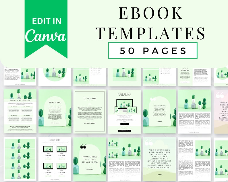 Ebook Template, Workbook Template Lead Magnet for Course Creators ...