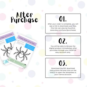 SPIDERS Types of Spiders Flash Cards | Montessori Inspired Learning ...