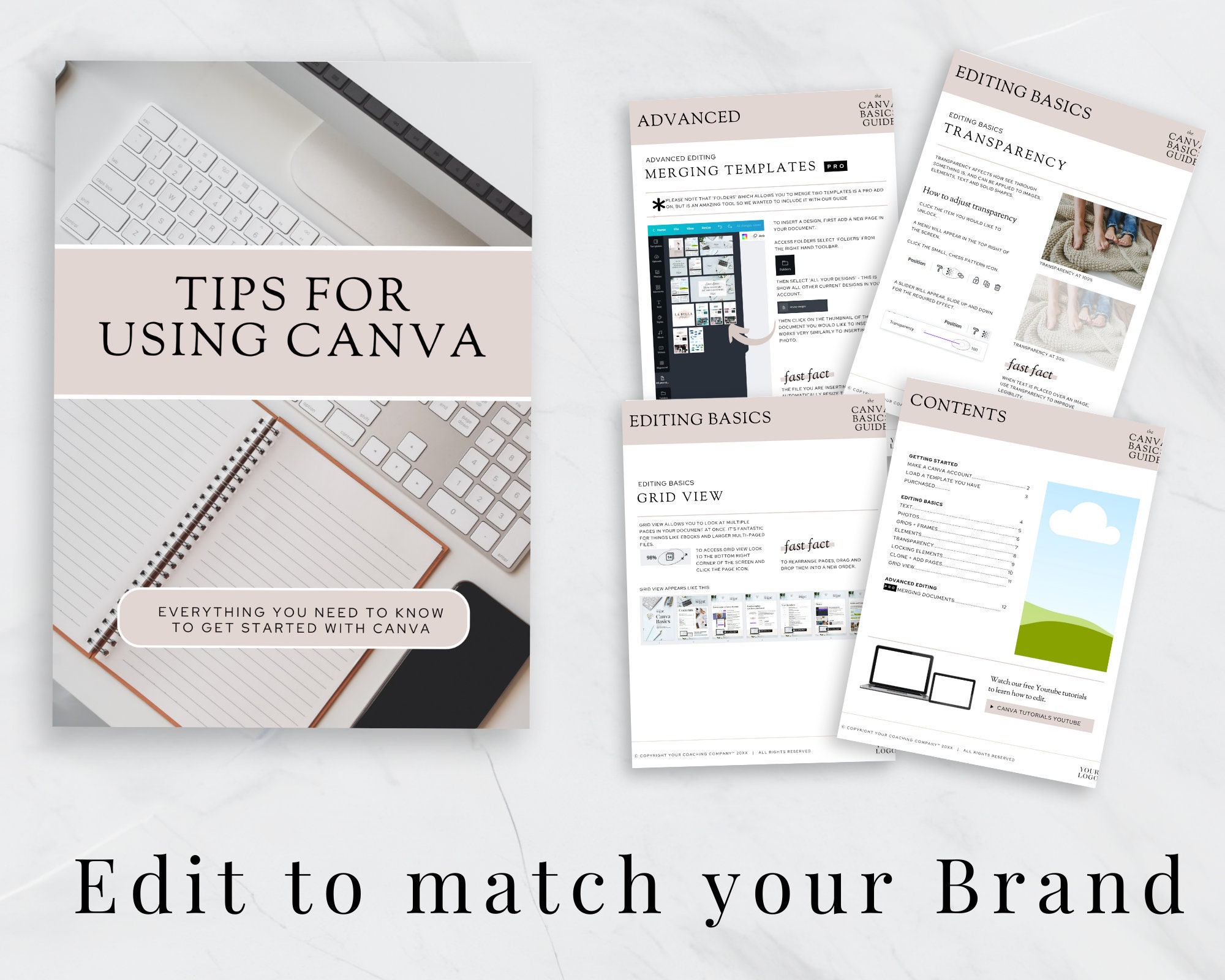 Lead Magnet How to Use Canva Instant Download Marketing Tool Handbook ...