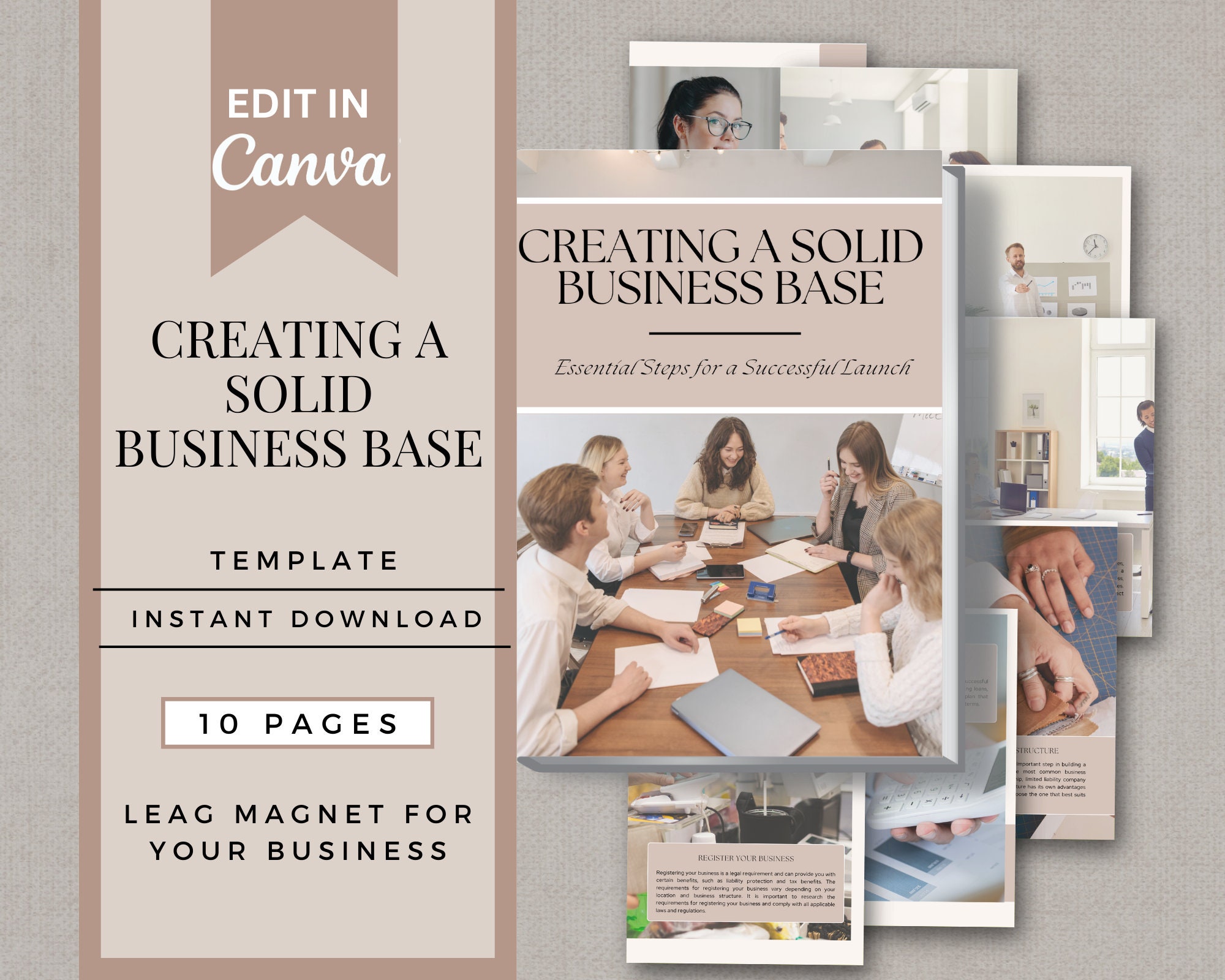 Lead Magnet Ideas | Freebie Template | Ebook Template | Life Coach ...