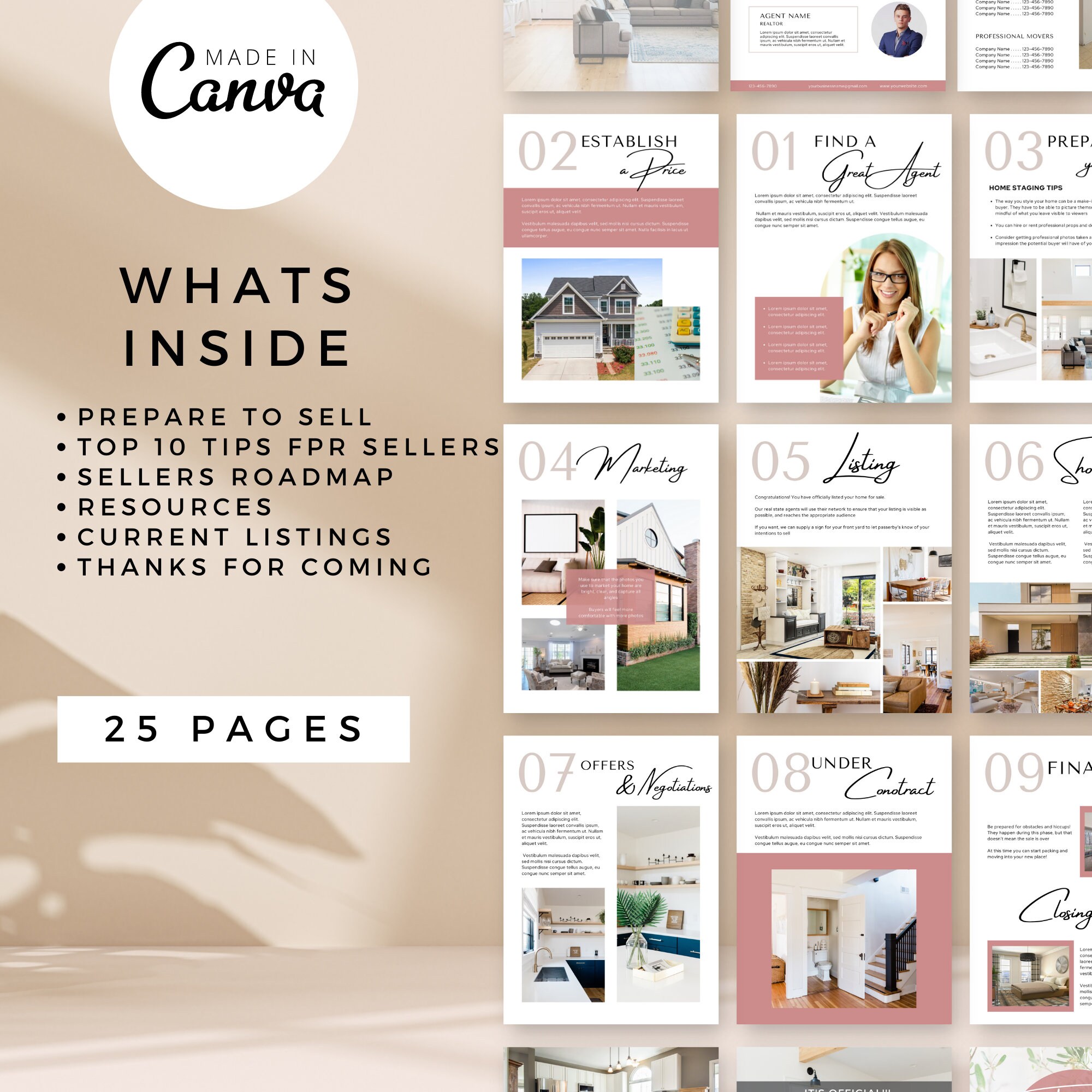 Real Estate Marketing Real Estate Buyer Packet, Cma Packet Seller ...