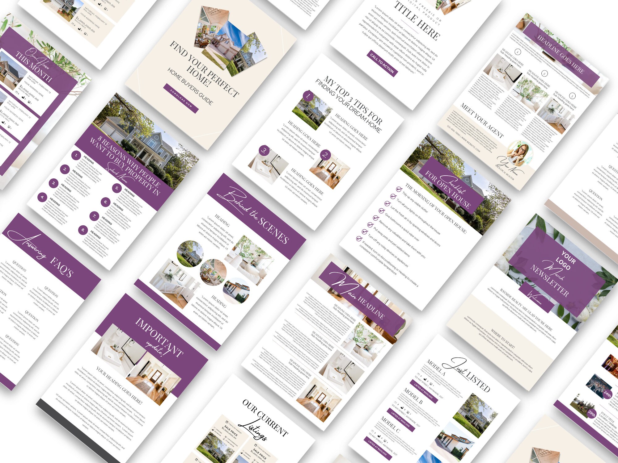 Realtor Newsletter | Real Estate June Newsletter | Real Estate ...