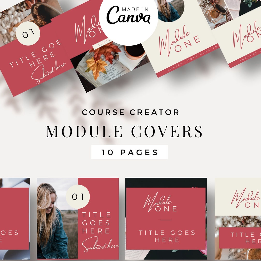 Course Creator Module Covers, Course Creation Best Seller Marketing ...