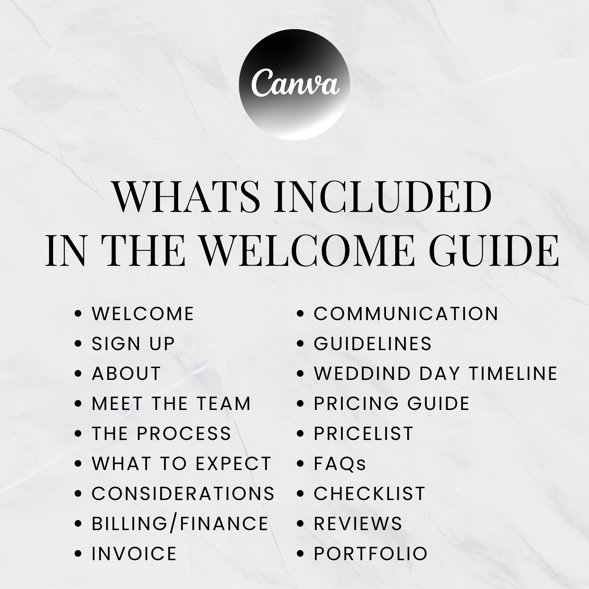 Client Welcome Packet | Welcome Guide Template | Client Guide Template ...