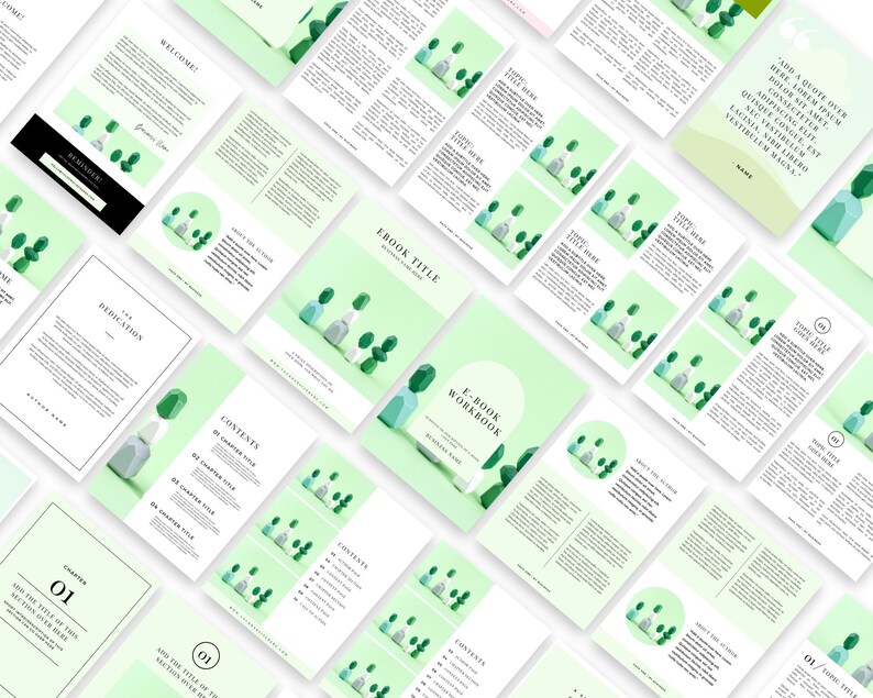 Ebook Template, Workbook Template Lead Magnet for Course Creators ...