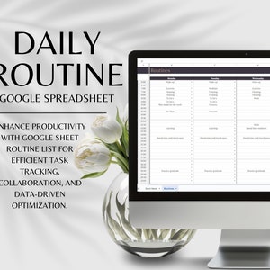 Daily Routine | Productivity Planner | 365 Day Planner | Daily Planner ...