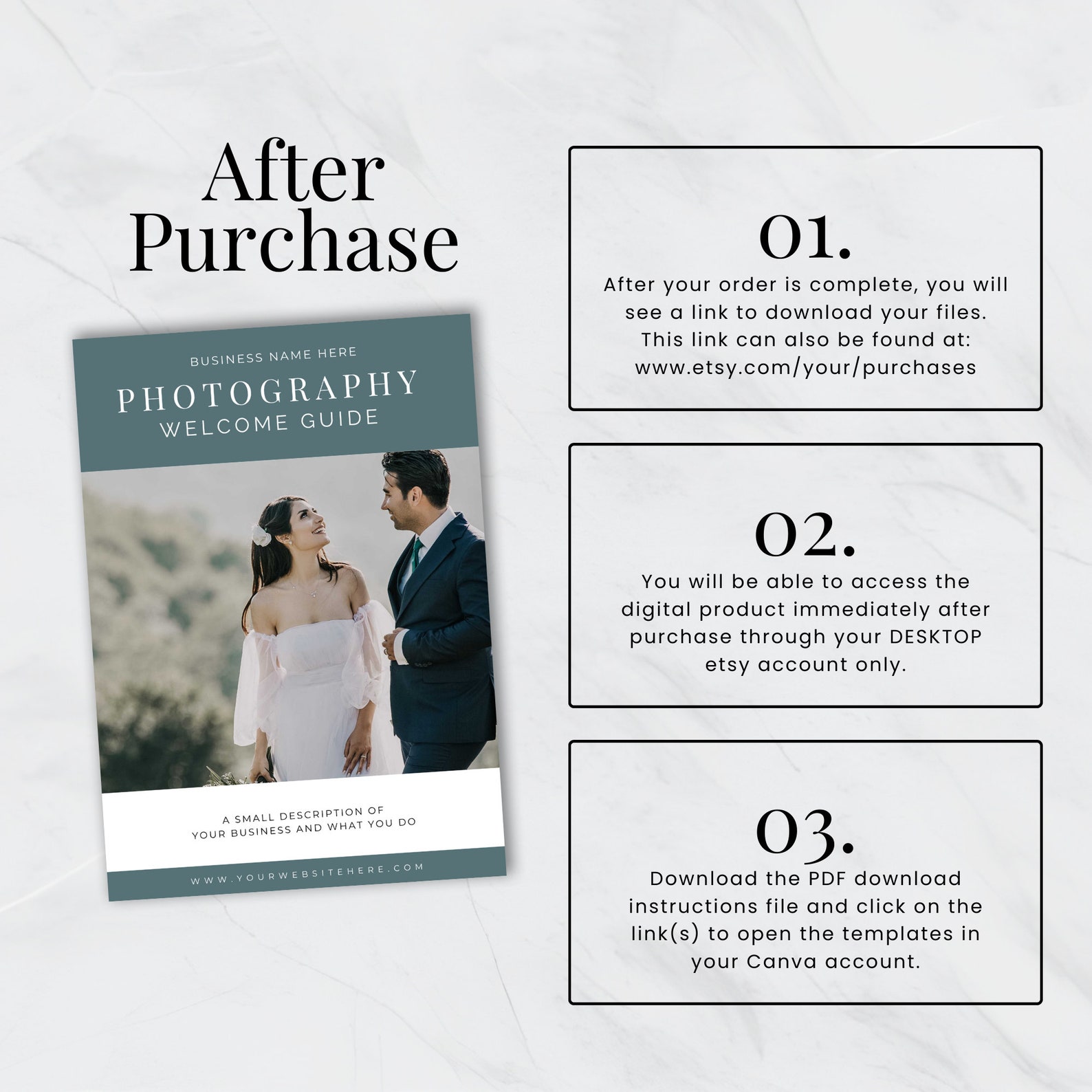 Magazine Template | Client Welcome Packet | Photography Pricing ...