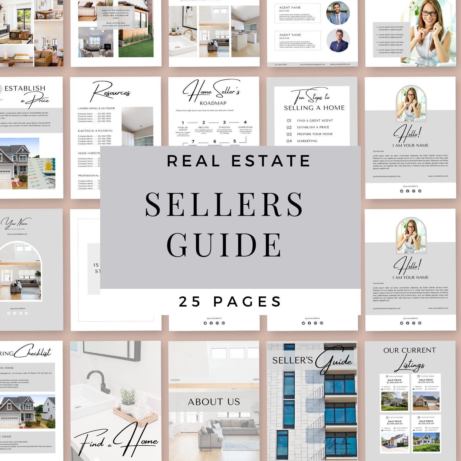 Real Estate Sellers Guide, Pre-listing Packet, REALTOR Seller Guide ...