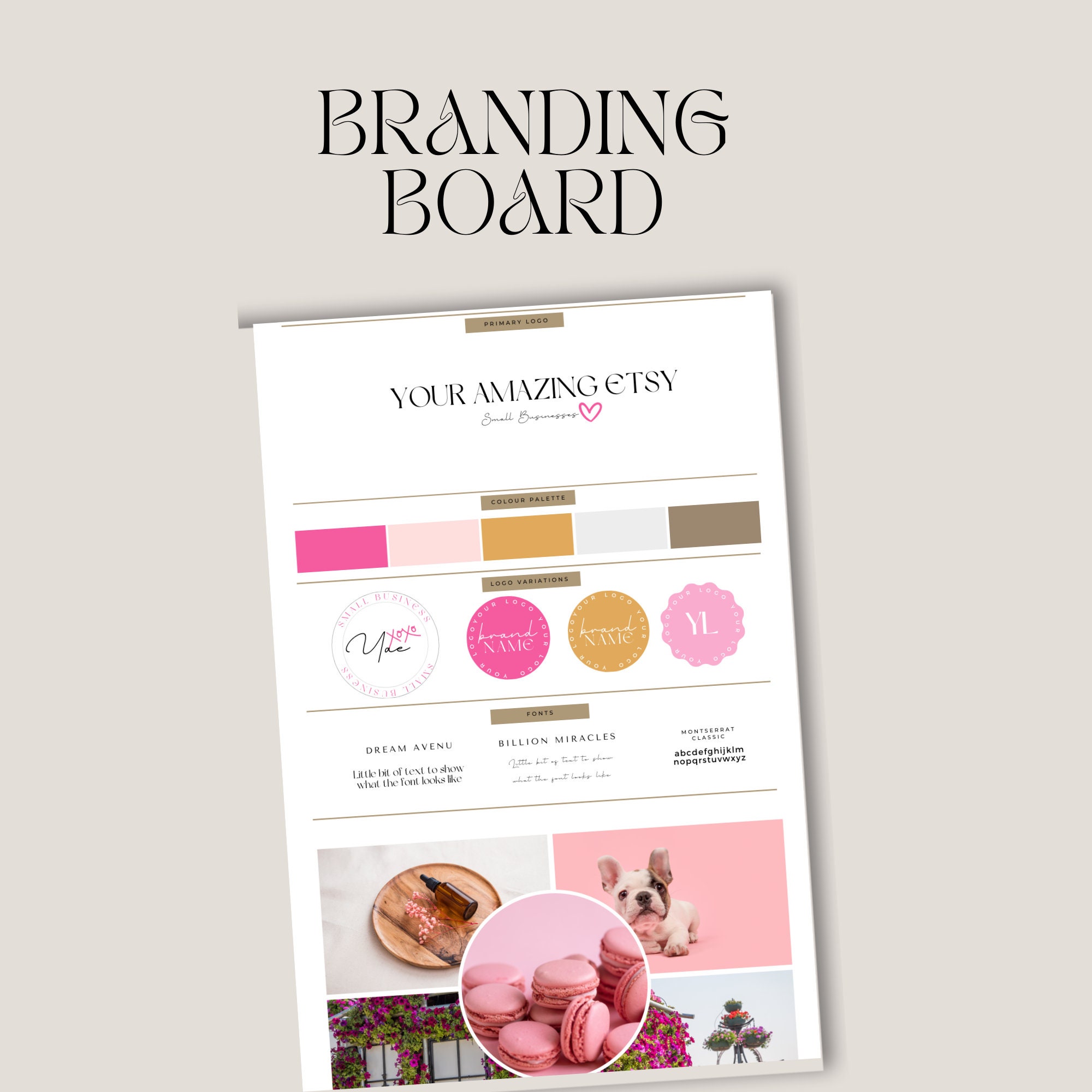 Etsy Shop Kit Etsy Shop Banner Set Etsy Banner Template Etsy Branding ...