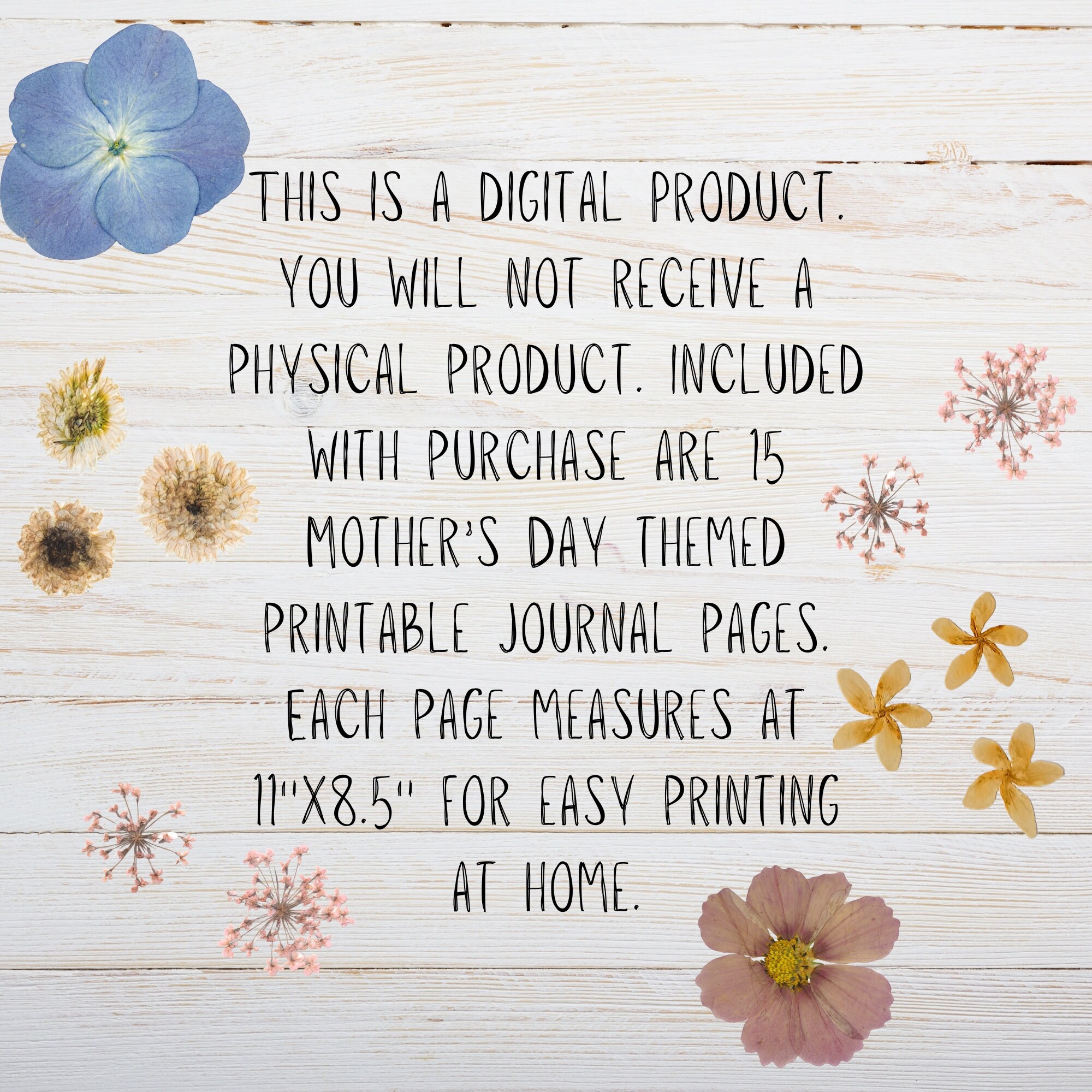 Mother's Day Journal Paper, Vintage Ephemera (digital Download) - Etsy