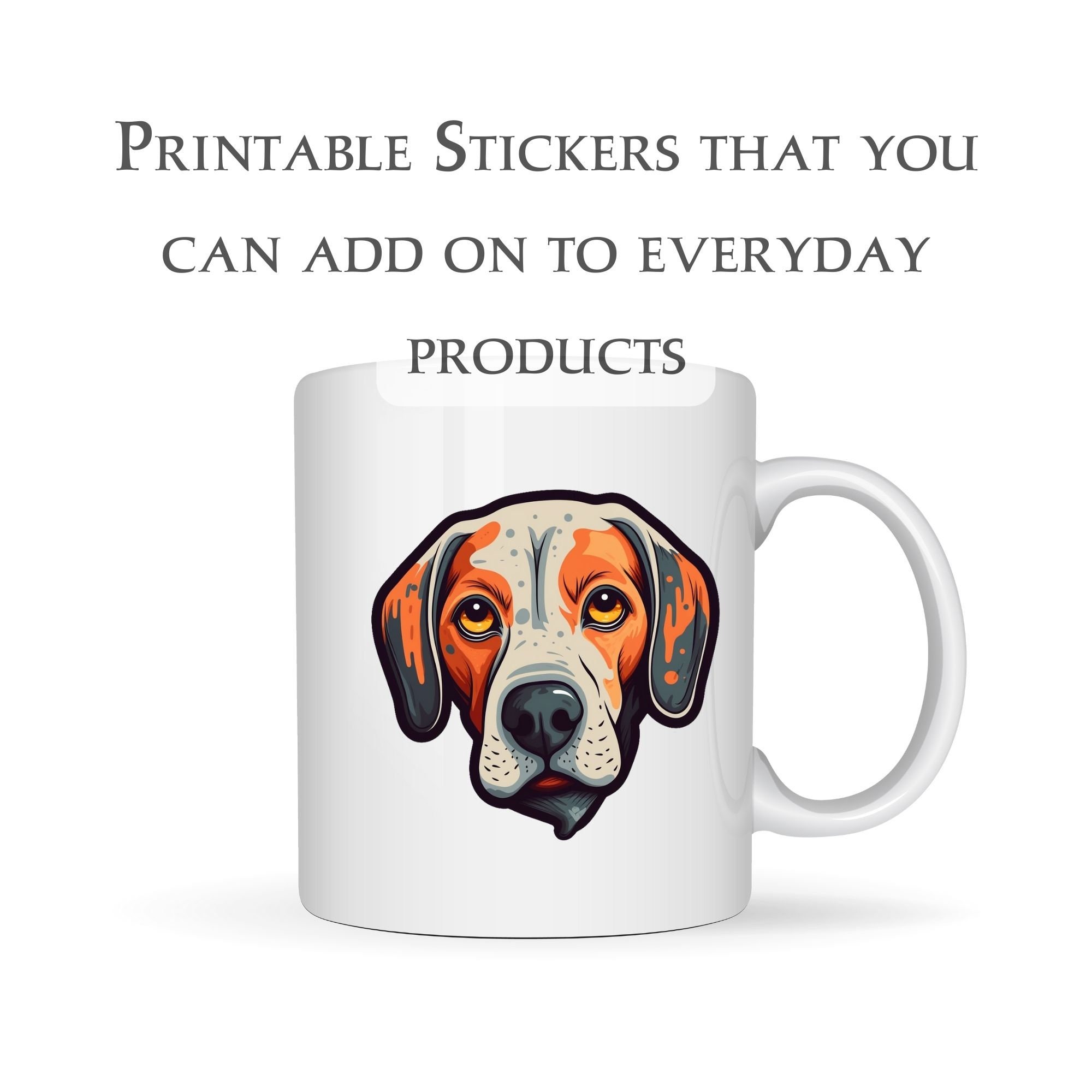 Digital Dog Sticker 20 Pack Clipart Dogs Clip Art Stickers for Dog ...