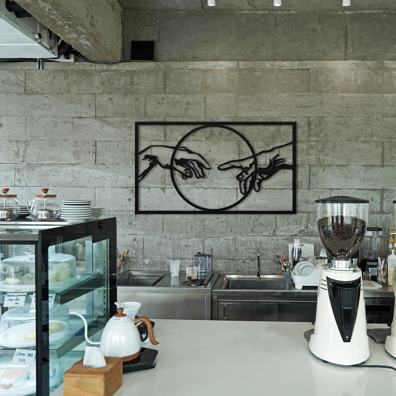 Michelangelo's the Creation of Adam Dxf Svg Ai Pdf Png Eps- Laser Cut ...