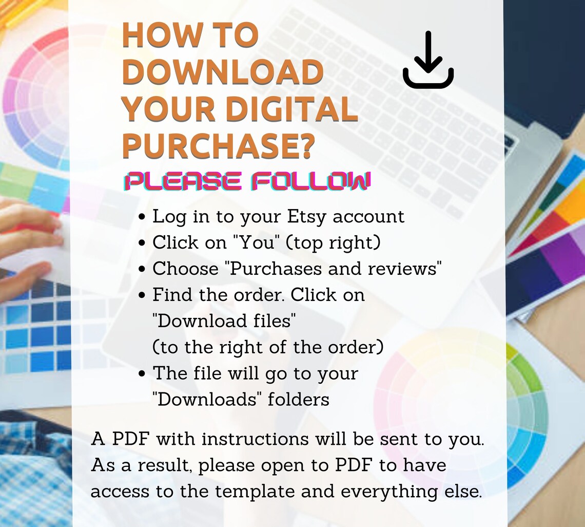 Happy Birthday Printable Card and Envelope / Instant Download PDF ...