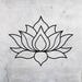 Lotus Flower Wall Art | Laser Cut File | DXF SVG Glowforge CNC Router ...