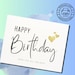 Happy Birthday Printable Card and Envelope / Instant Download PDF ...