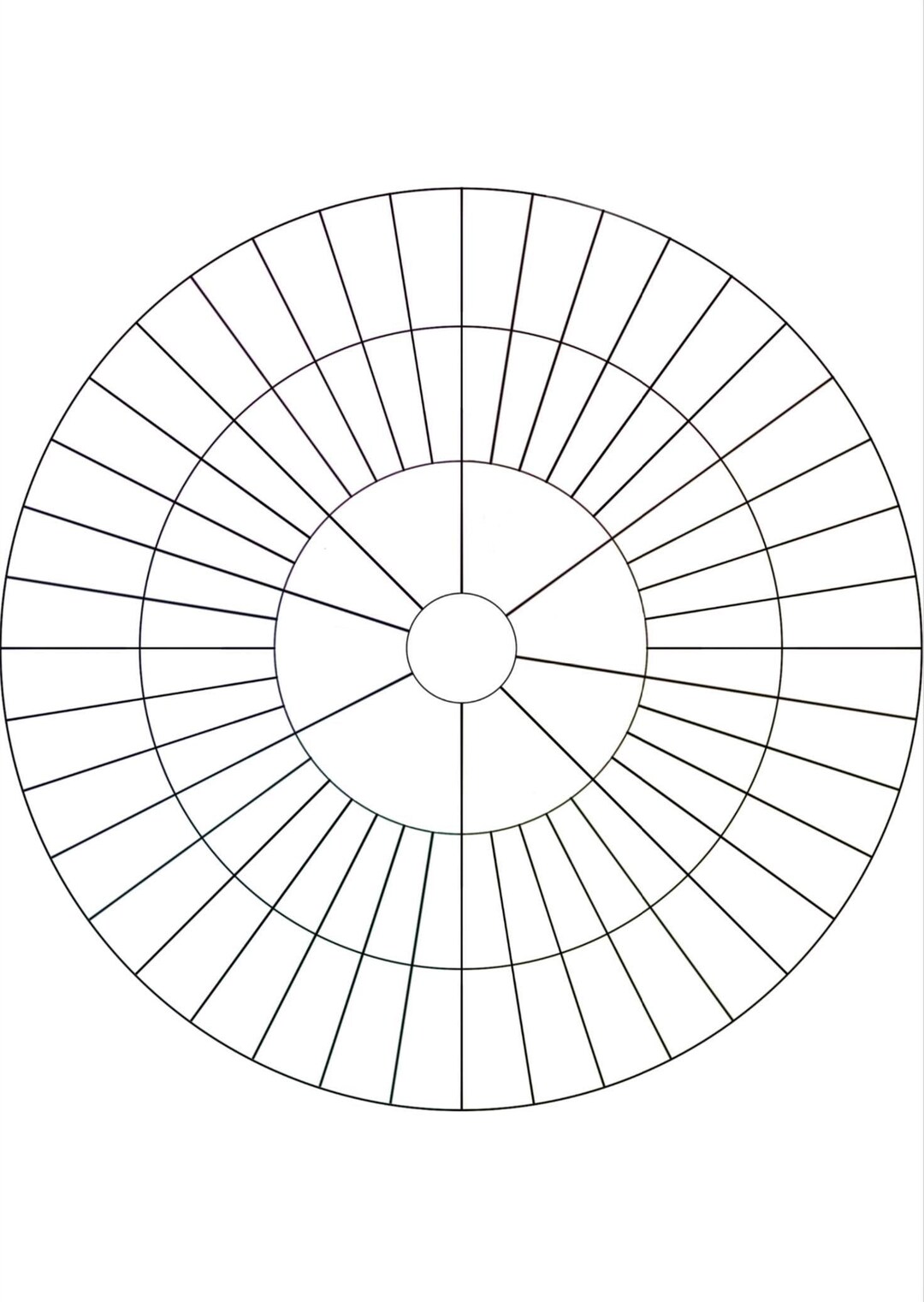 Blank Feelings Wheel - 8 Sections - Etsy