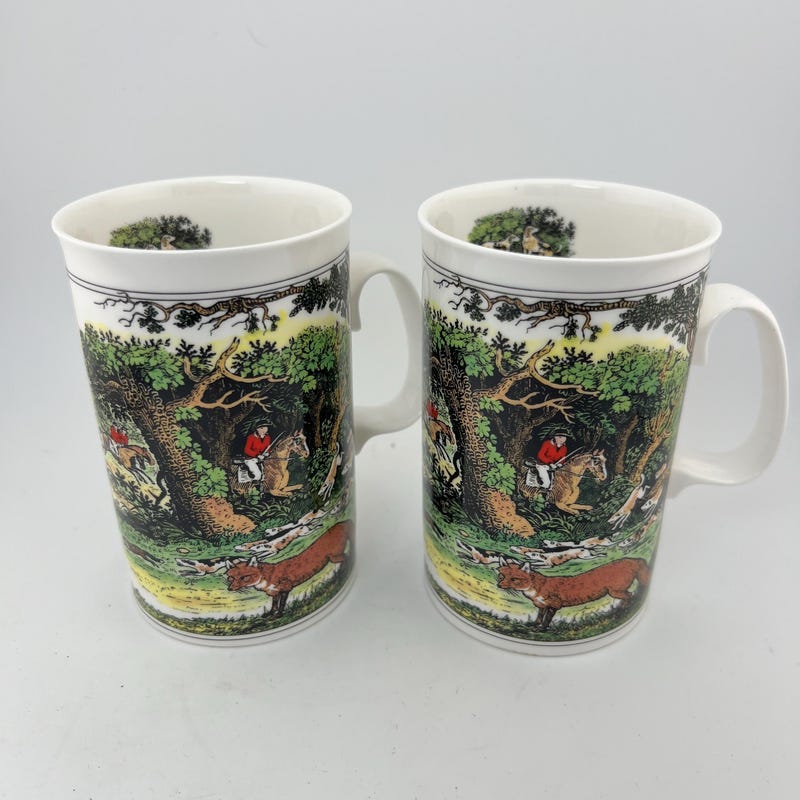 Vintage Hunting China - Etsy