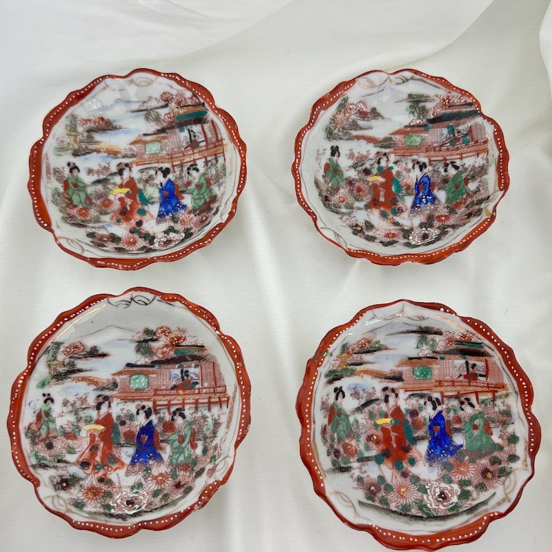 Japan Vintage Scenic Plate - Etsy