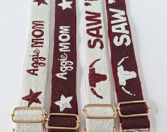 Aggie Purse Strap, Texas A&M Purse Strap, Howdy Purse Strap, 12th Man ...