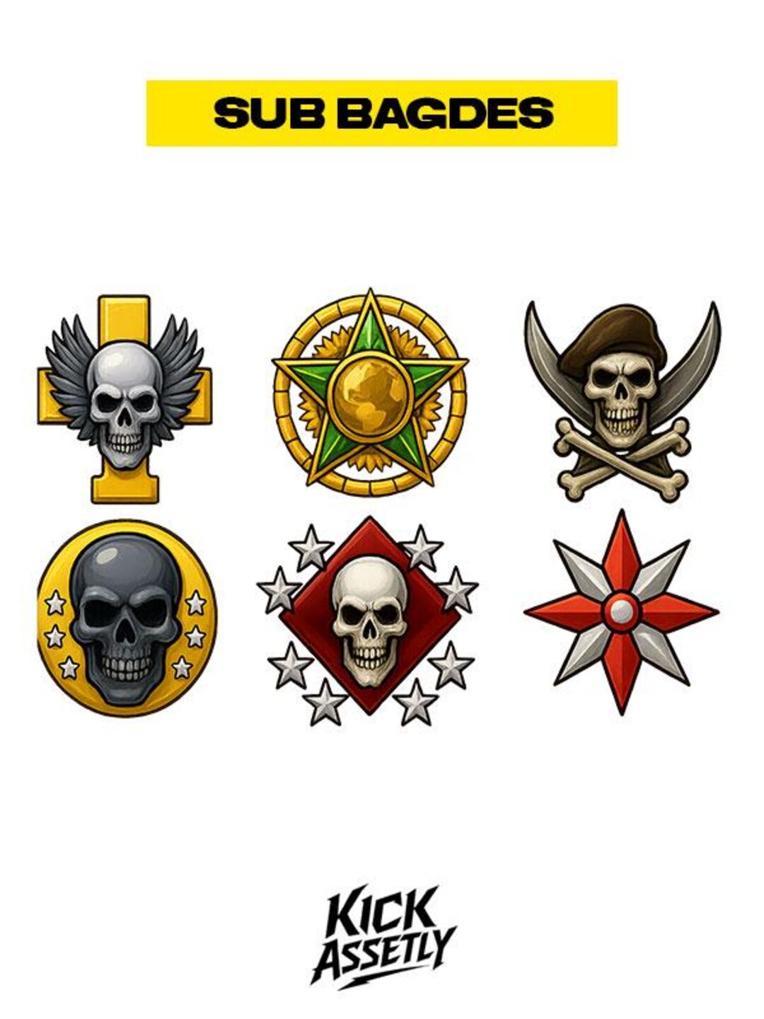 Call of Duty Prestige - Twitch Badges - Etsy