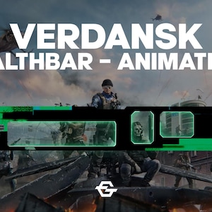 VERDANSK Healthbar – Animated Overlay - Etsy