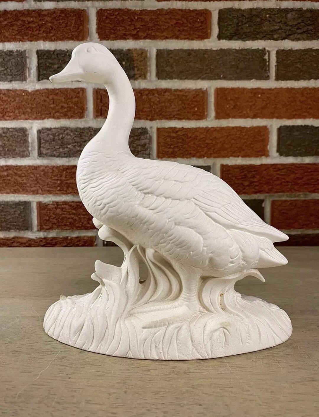 Vintage 1979 Ceramic Standing Goose Figurine Atlantic Mold - Etsy