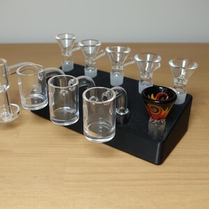 Glass Bowl / Slide / Banger- Display Holder / 10mm / 14mm / 18mm - 420 ...