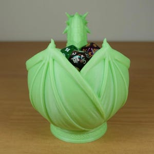 3D Printed Dragon Bowl- Board Games - Desk Storage - Decoration - Etsy