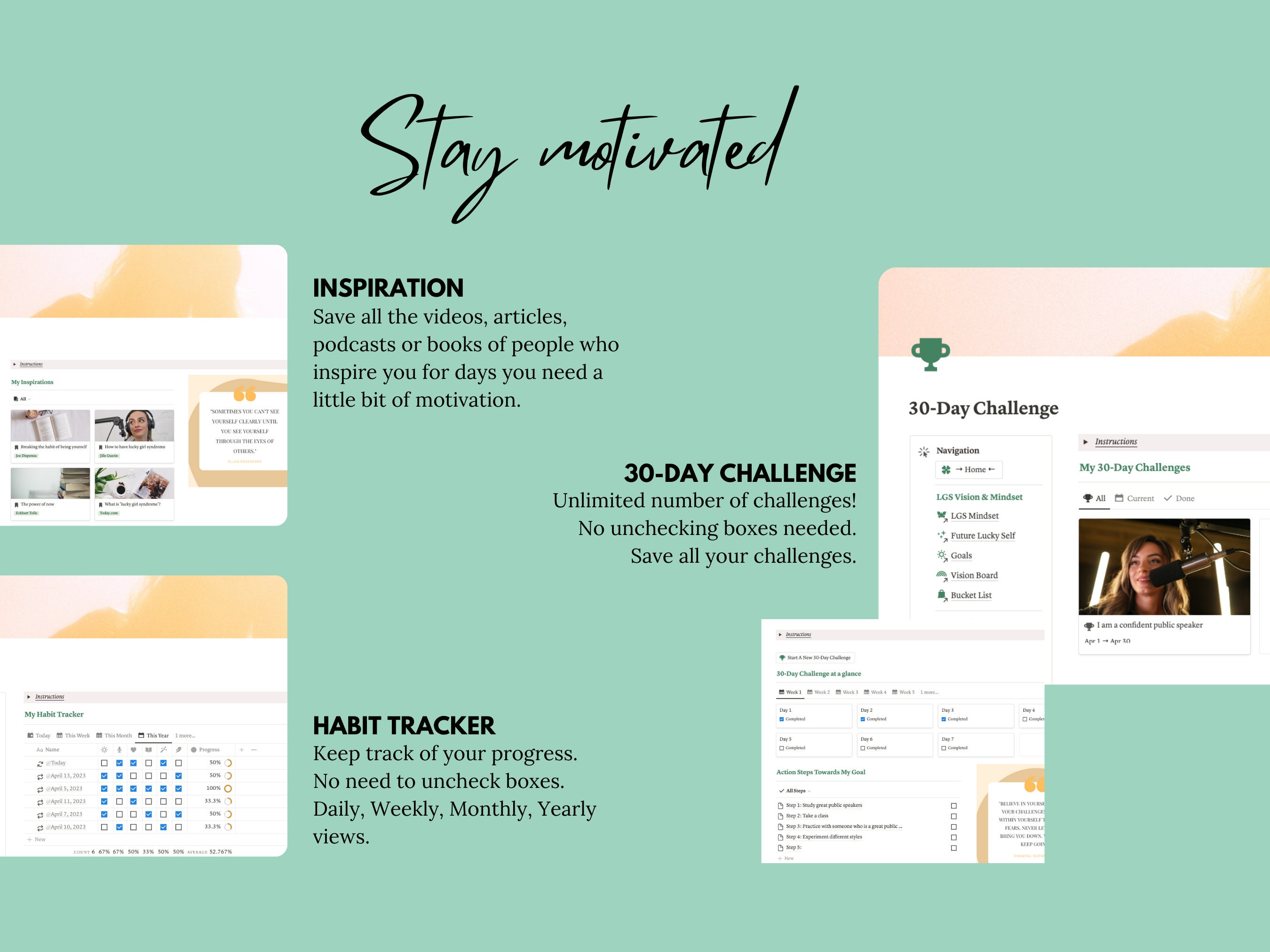 Lucky Girl Syndrome Journal Lucky Girl Syndrome Digital Lucky Girl ...