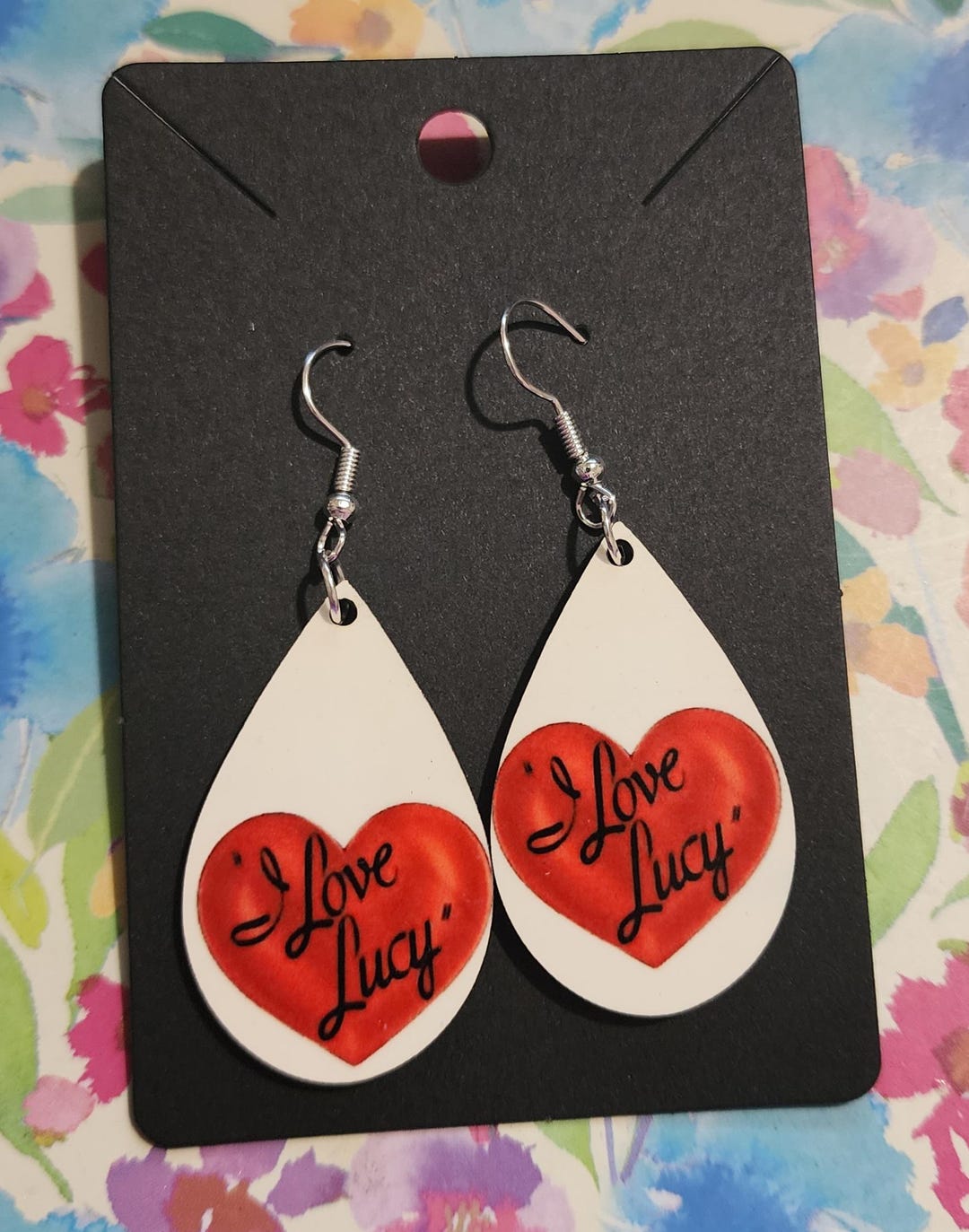 I Love Lucy Earrings: Variety of Styles - Etsy