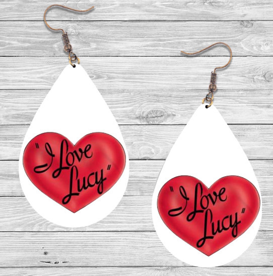 I Love Lucy Earrings: Variety of Styles - Etsy