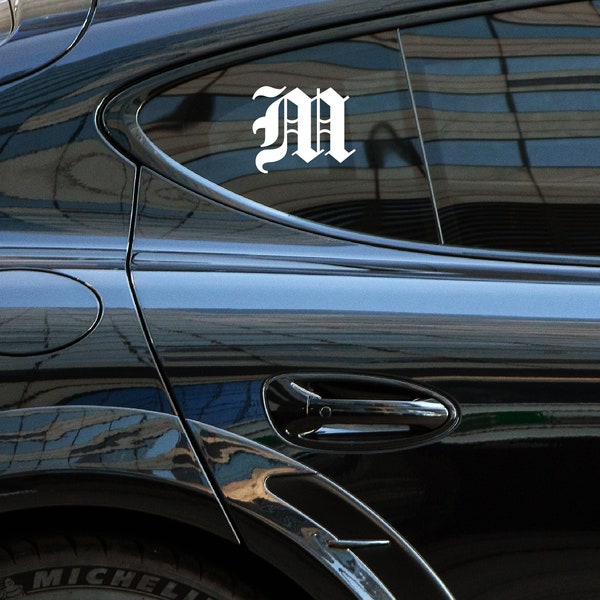 Monogram Car Decal - Buy Online - Etsy