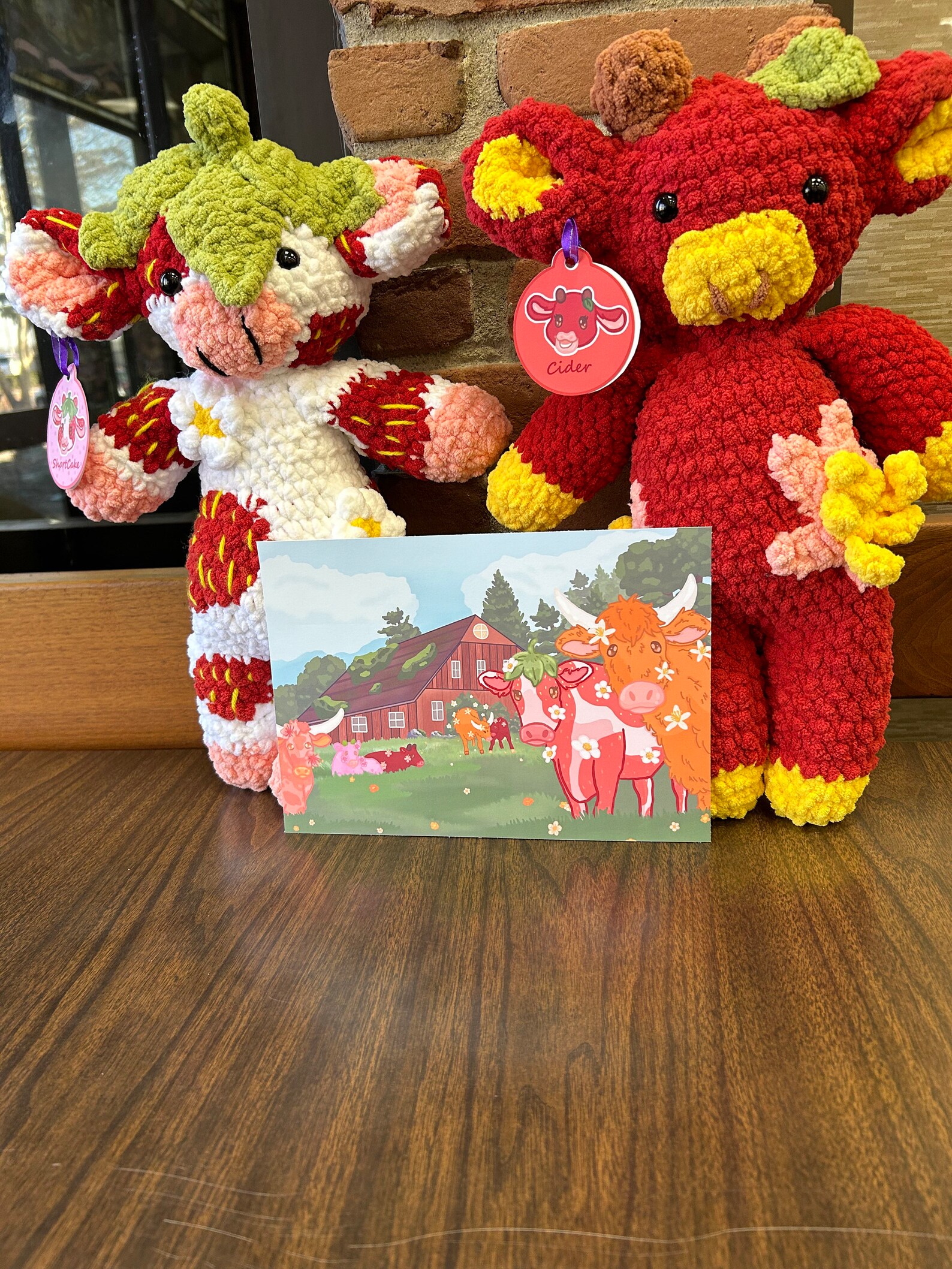 Cottagecore Fruit Cow Print: Blossom Cows Art - Etsy