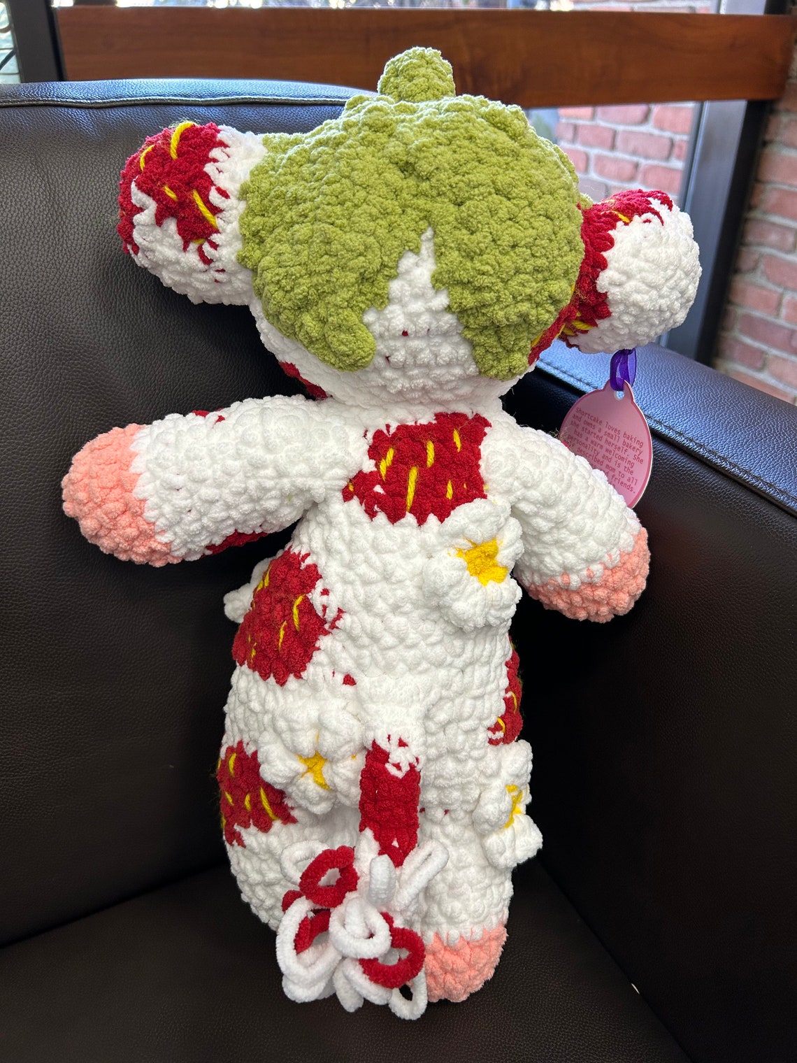 Crochet Cow Plushies Fruit Blossom Cows Apple Strawberry Orange Cherry ...