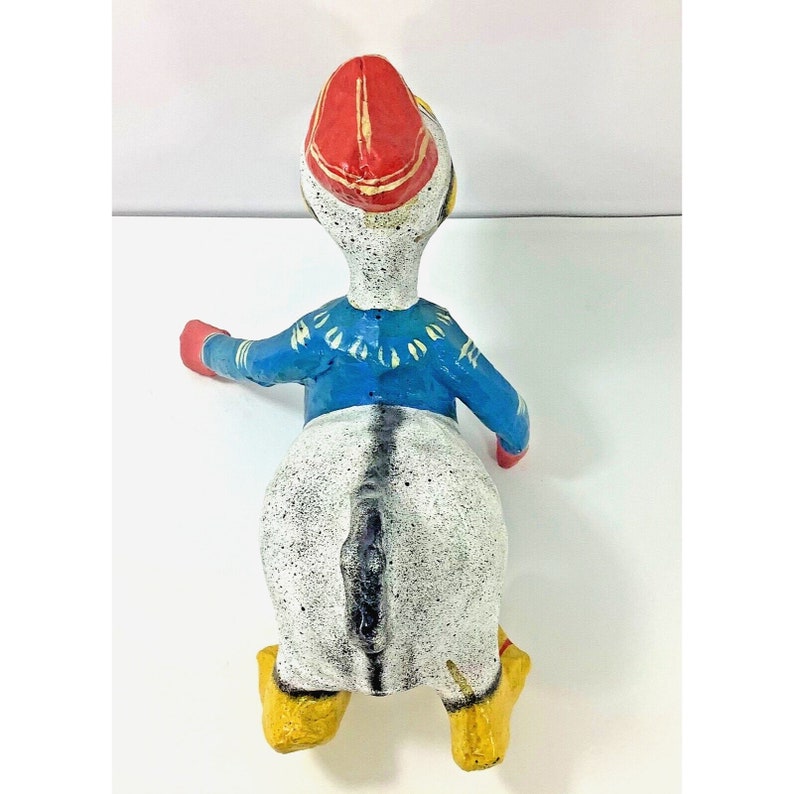 Vintage Donald Duck Paper Mache Folk Art Disney Character - Etsy