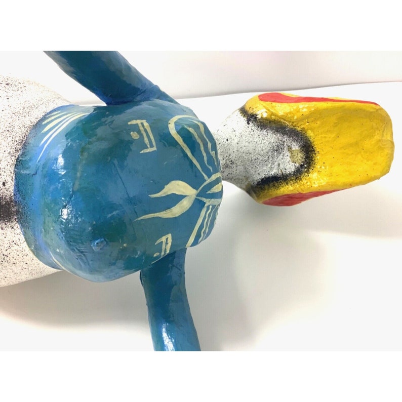 Vintage Donald Duck Paper Mache Folk Art Disney Character - Etsy